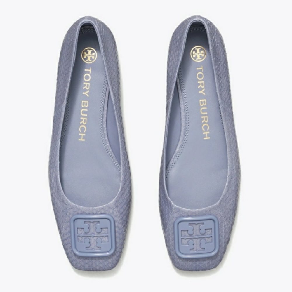 Georgia Tory Burch Ballet Flat Spring Lotus/Lavender/… - Gem